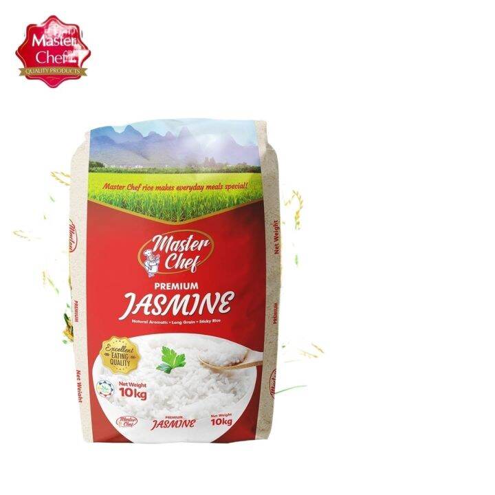 Master Chef Premium Jasmine Rice 10kg (5 Broken) | Lazada PH