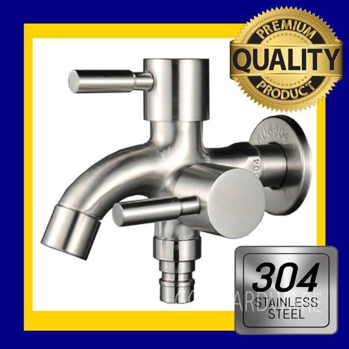 RCGSteel SUS304 Faucet TwoFaucetFunction Washing Machine Faucet | Lazada PH