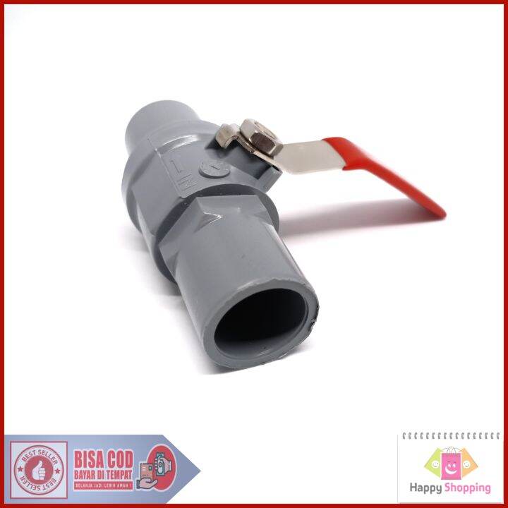 Ball Valve 1/2 Inci Gagang Besi Stop Keran Handle Besi COD Murah | Lazada Indonesia