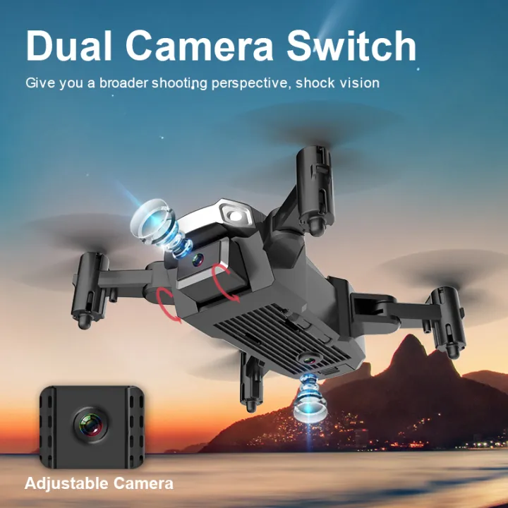 Unmanned Aircraft-DH7 MINI พับรีโมทคอนโทรลเฮลิคอปเตอร์ 4K กล้อง HD การ ...