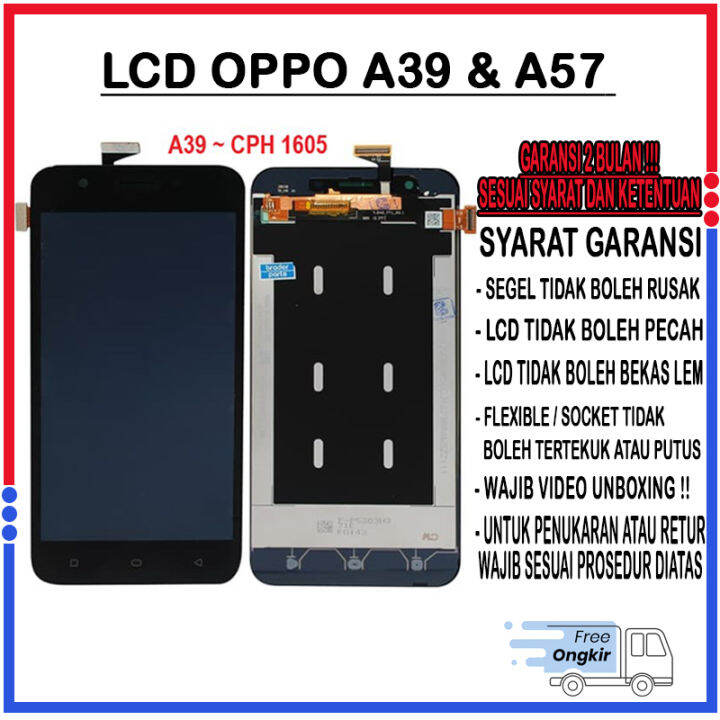LCD + TOUCHSCREEN OPPO A39 COMPLETE ORIGINAL | Lazada Indonesia