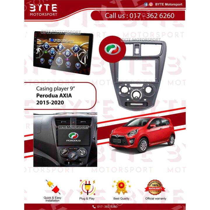 Perodua Axia 2015-2020 Soundstream Touch Screen High Definition Android ...