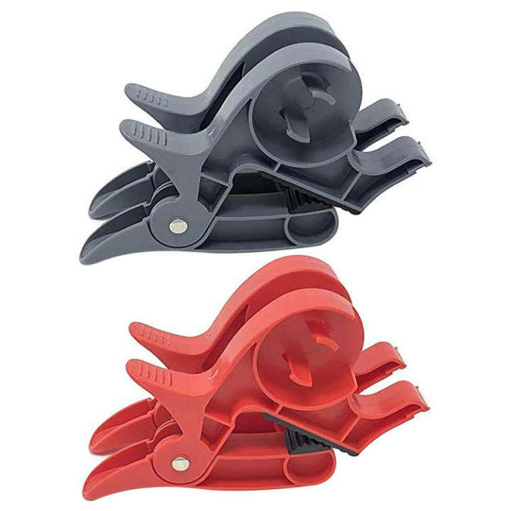 Red Tape Dispenser ABS Wrapping Paper Table Clamps with Tape Dispenser ...