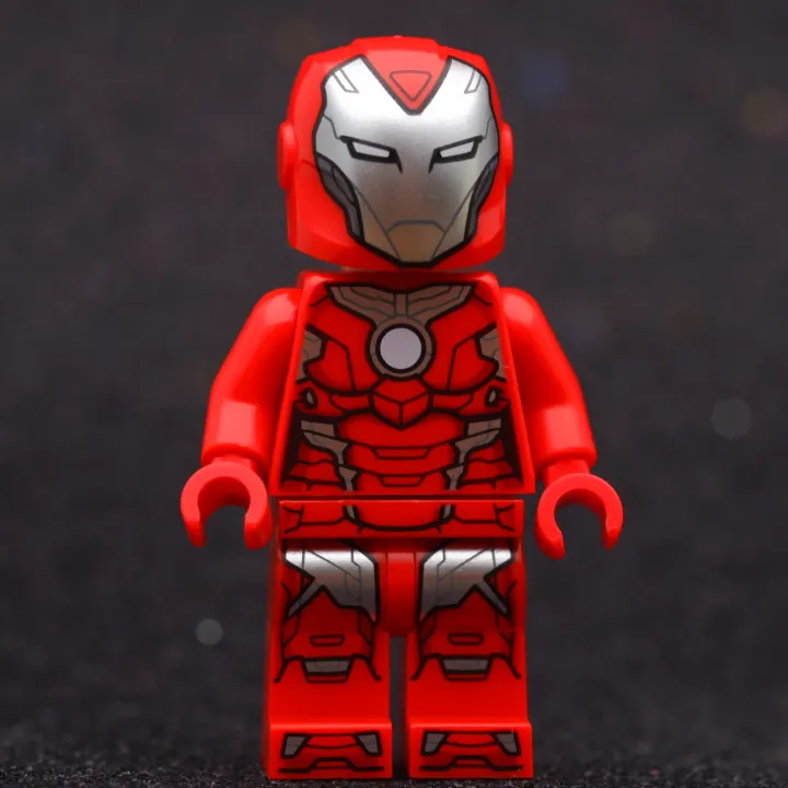 𝘗𝘓𝘖𝘠𝘉𝘙𝘐𝘊𝘒 LEGO - Rescue Red Armor - HERO MARVEL | Lazada.co.th