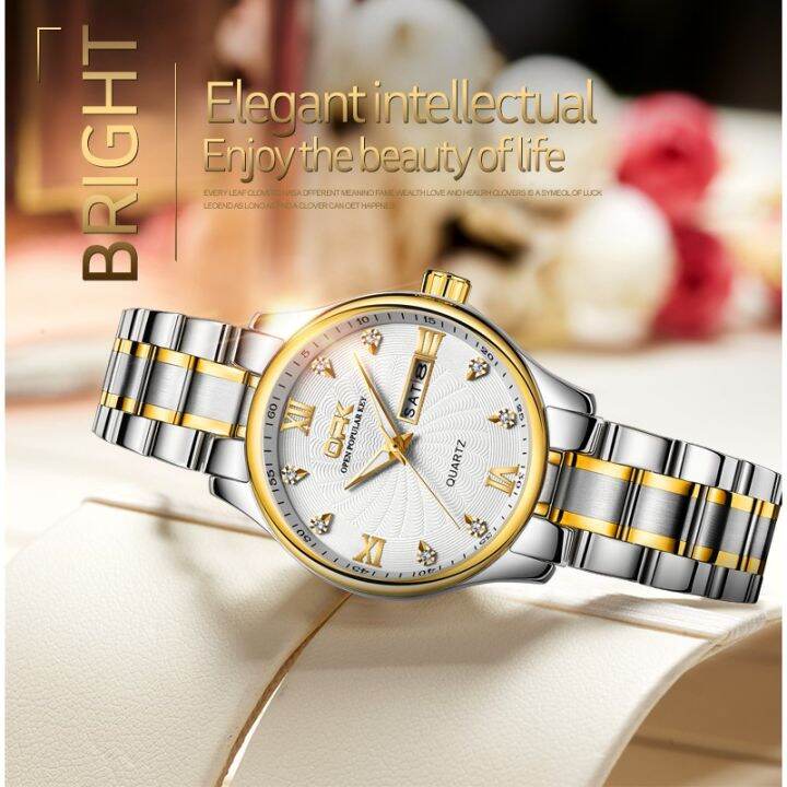 OPK relo for girls wacth for women water proof sale original stainless ...