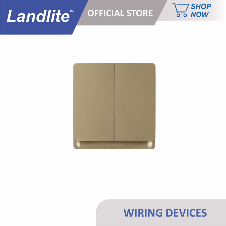 Landlite Wiring Devices LWD-Q6-2G3W-CPG | Lazada PH