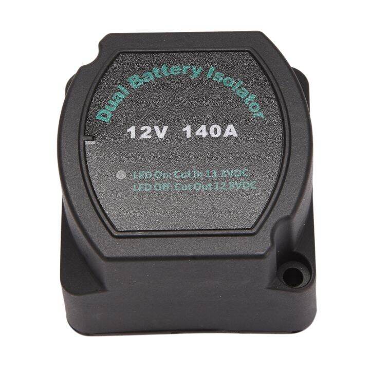 12V 140Amp Voltage Sensitive Relay VSR Double Battery Automatic ...