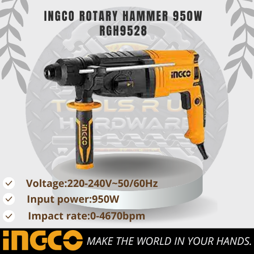 Ingco Rotary Hammer 950W RGH9528 | Lazada PH