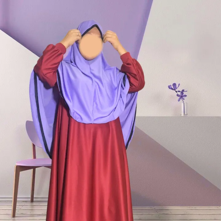 Rheema Bias Combi Hijab / Kumbong / Sukob / Salimot / Tirong/ Muslim ...