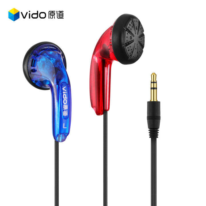 Vido 3.5mm Type-C HIFI Earphone 15.4mm Dynamic Driver Unit Heavy Bass ...