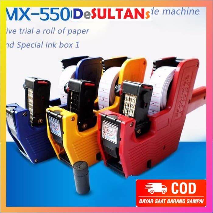 MESIN LABEL HARGA Single Row Price Labeller Machine Coding | Lazada ...