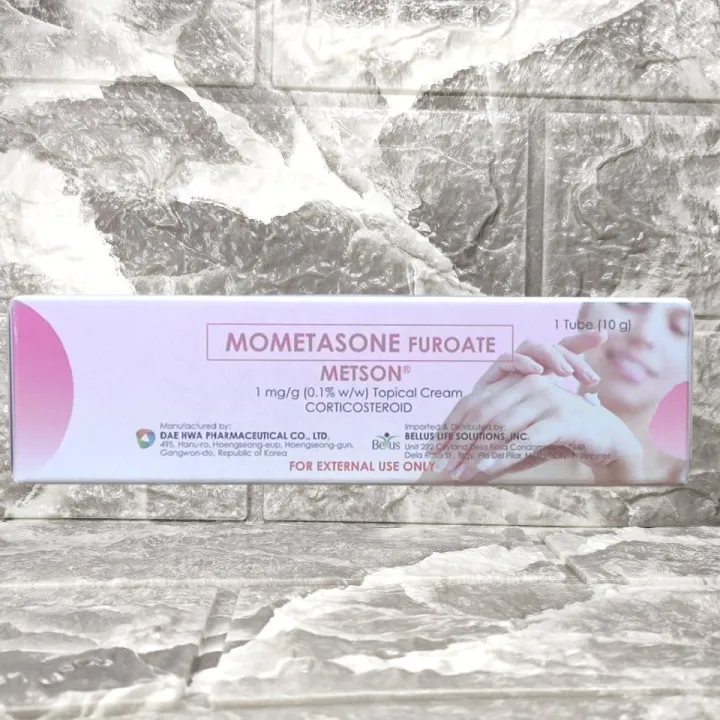 METSON (MOMETASONE FUROATE) 1 Tube (10g) | Lazada PH