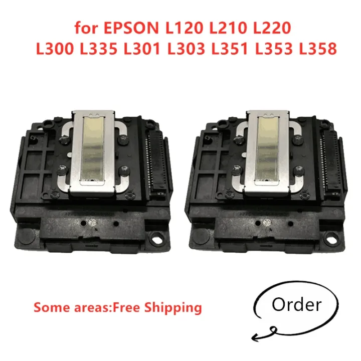 NEW 2Pcs Print Head for EPSON L120 L210 L220 L300 L335 L301 L303 L351 ...
