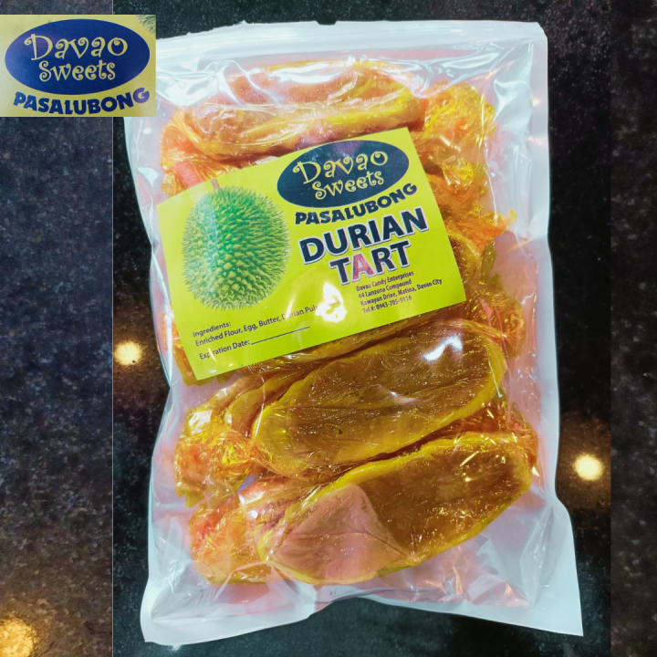 Davao Sweets Durian Tart Boat 12's | Lazada PH