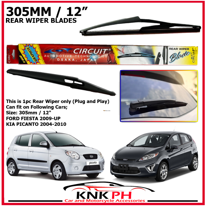 FORD FIESTA, KIA PICANTO 2004-2010 CRW-305-I CIRCUIT GRAPHITE REAR ...