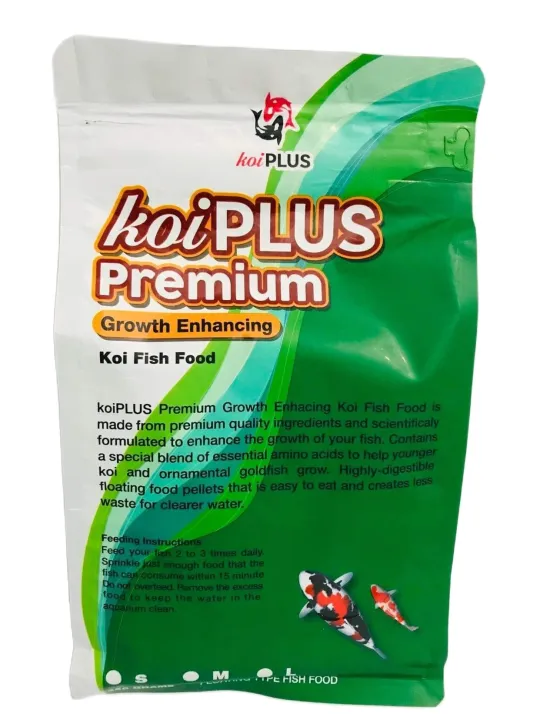 Koi Plus Premium Growth Enhancing Koi Fish Food | Lazada PH