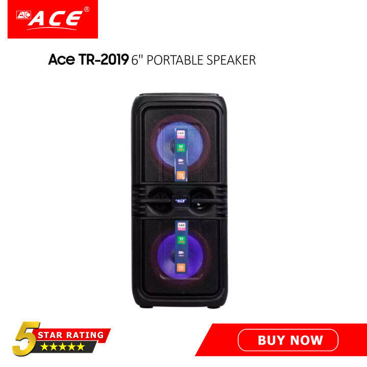 ACE TR-2019 (6 "PORTABLE SPEAKER) | Lazada PH