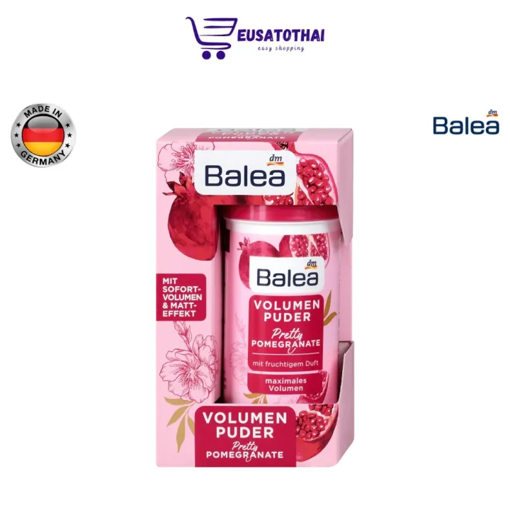 แป้งจัดแต่งทรงผมและเพิ่มวอลลุ่มผม Balea Volume Powder Pretty ...