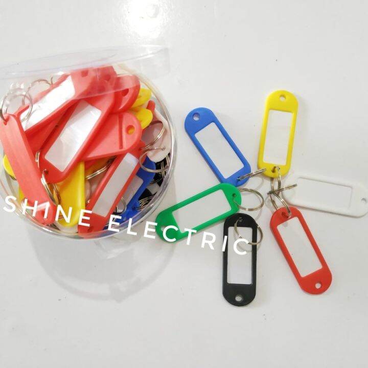 KEY RING ISI 50 GANTUNGAN KUNCI NAME TAG LABEL KUNCI JOYKO KENKO ...