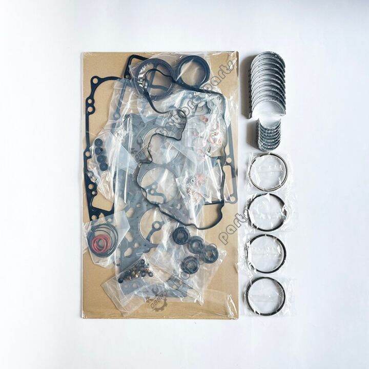 V2203 V2403 Overhaul Re-Ring Kit With Full Set Gasket Piston Ring Main Rod Bearing Kit For ...