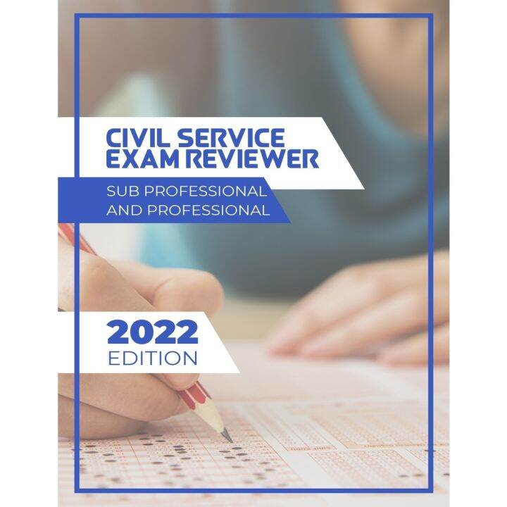 Civil Service Exam Reviewer For 2022 And 2023 Exams Lazada PH Civil Service Exam Reviewer For 2022 And 2023 Exams Lazada PH