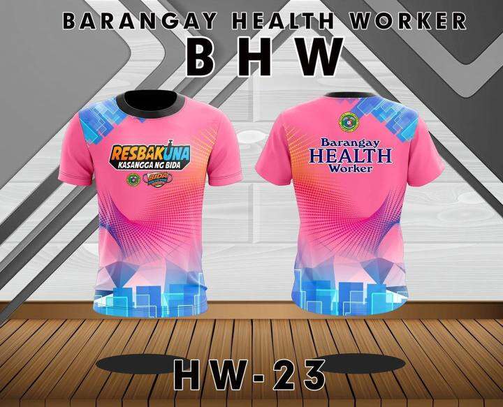 Personalized Name Customization Unisex 3d Tshirt Bhw Barangay Health ...