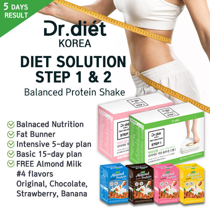 [K-DIET Best] 5days Plan DIET SHAKE Protein Powder Weight Loss Keto ...