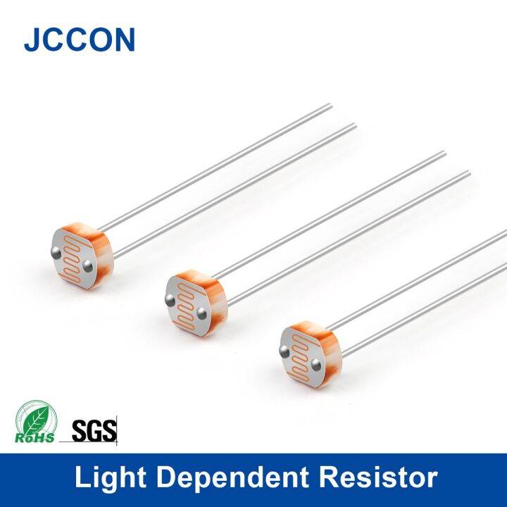 20Pcs Light Dependent Resistor 5506 5516 5528 5537 5539 LDR 5MM ...
