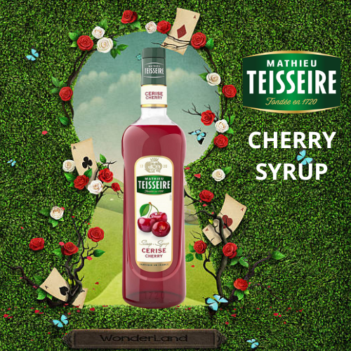 Mathieu Teisseire Cherry Les Fruit Coffee Syrup 700ml | Lazada PH