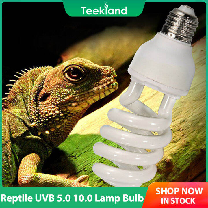 Teekland Reptile UVB 5.0 10.0 Lamp Bulb For Turtle Lizard Snake Lguanas ...
