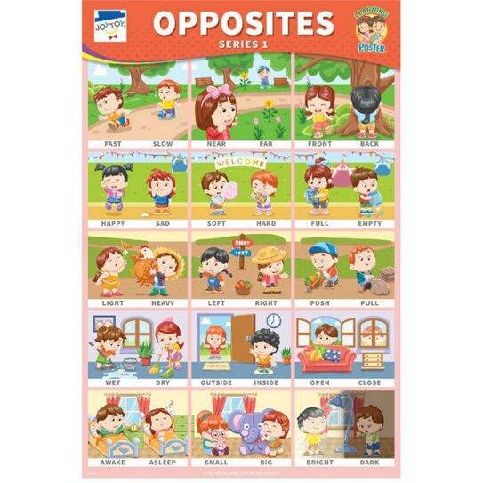 JOYTOY Opposites Poster - Series 1&2 (min of 3posters/order)YKE | Lazada PH