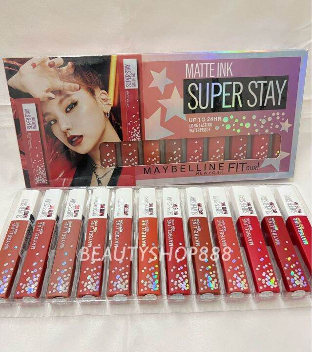 [SET ISI 12] Lipcream Maybelline SuperStay Matte Ink / Lipcream ...