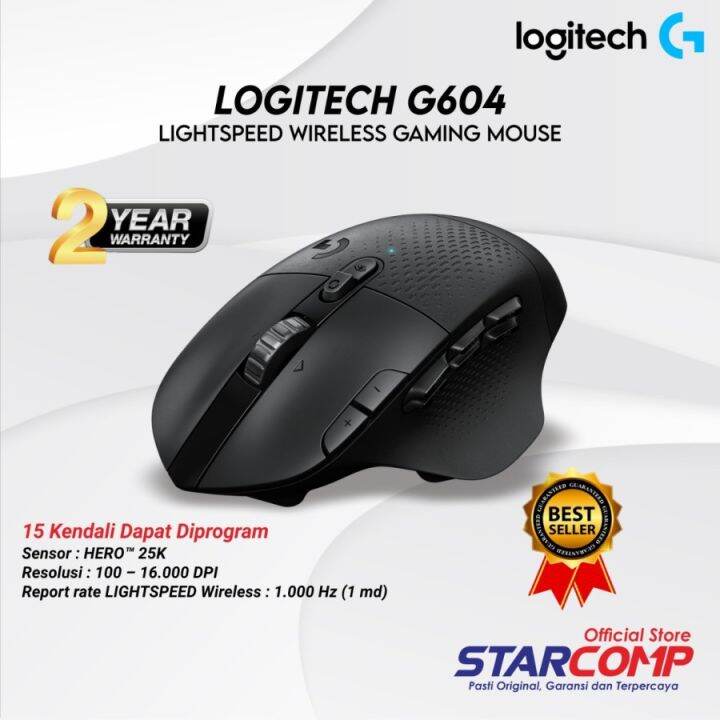 Logitech G604 Lightspeed Wireless Mouse Gaming | Lazada Indonesia