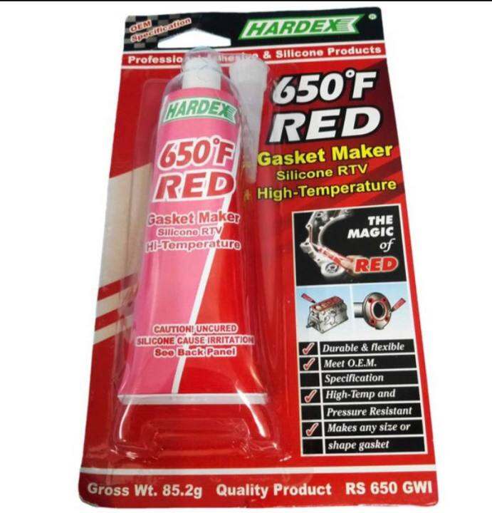 Hardex Red Hi-Temp RTV Silicone Gasket Maker 35g | Lazada PH