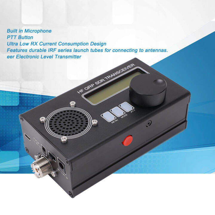 SDR Transceiver HF QRP 8 Band SSB CW คลื่นสั้นเครื่องรับวิทยุเครื่องส่ง ...