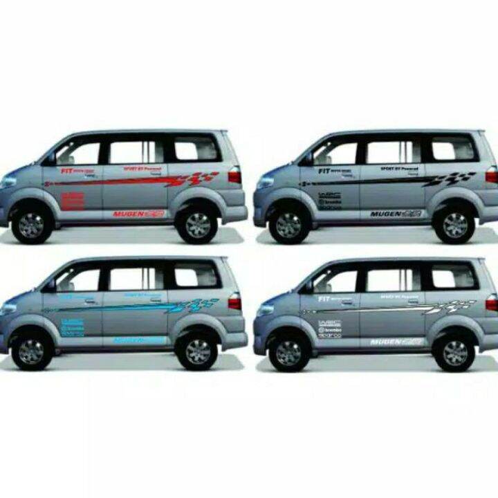 Stiker mobil apv cutting sticker body mobil apv stiker mobil suzuki apv ...