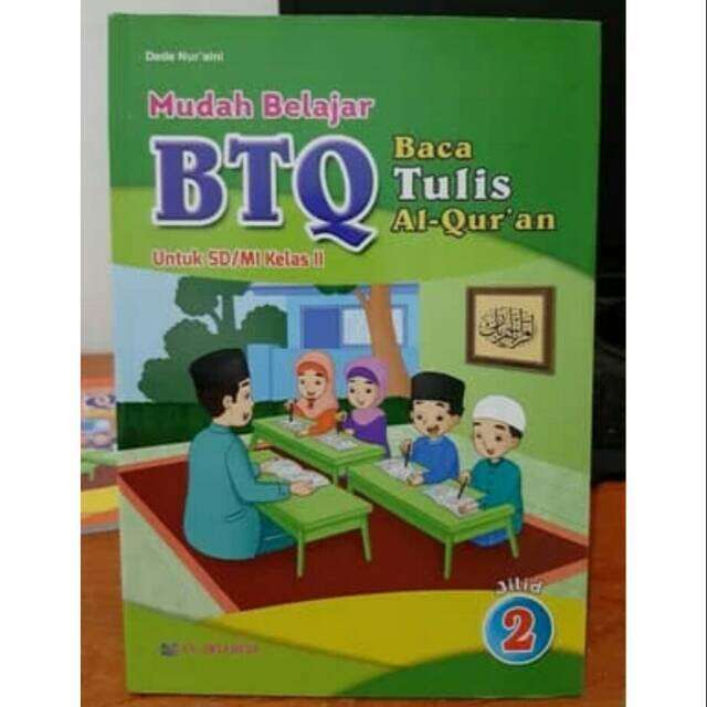 Buku Siswa Mudah Belajar Baca Tulis Al Quran K13 Kelas 2 Sd Mi Penerbit