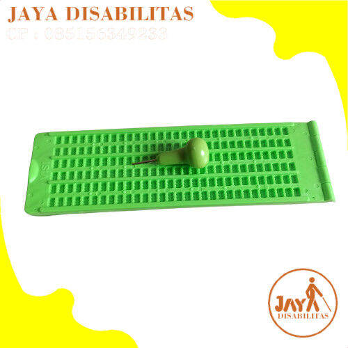 REGLET RIGLET 6 BARIS - ALAT TULIS TUNANETRA- HURUF BRAILLE | Lazada ...