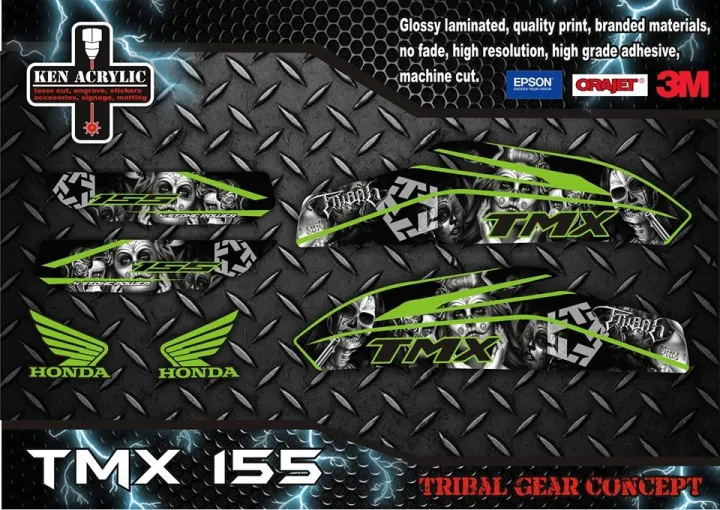 Tmx 155 Edition Decals | Lazada PH