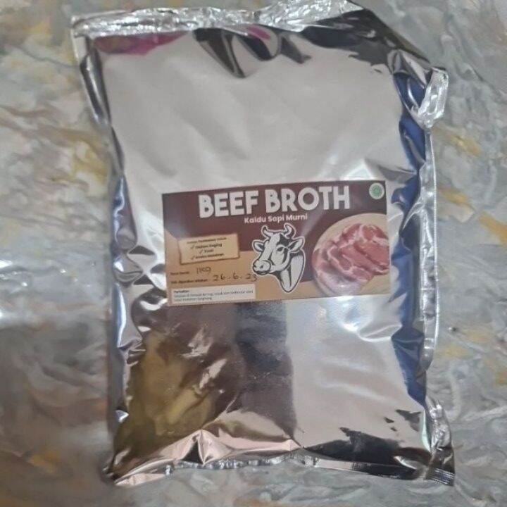 Beef Broth - Perasa Sapi / Kaldu Sapi Murni / Extrak Sapi (Lebih kuat ...