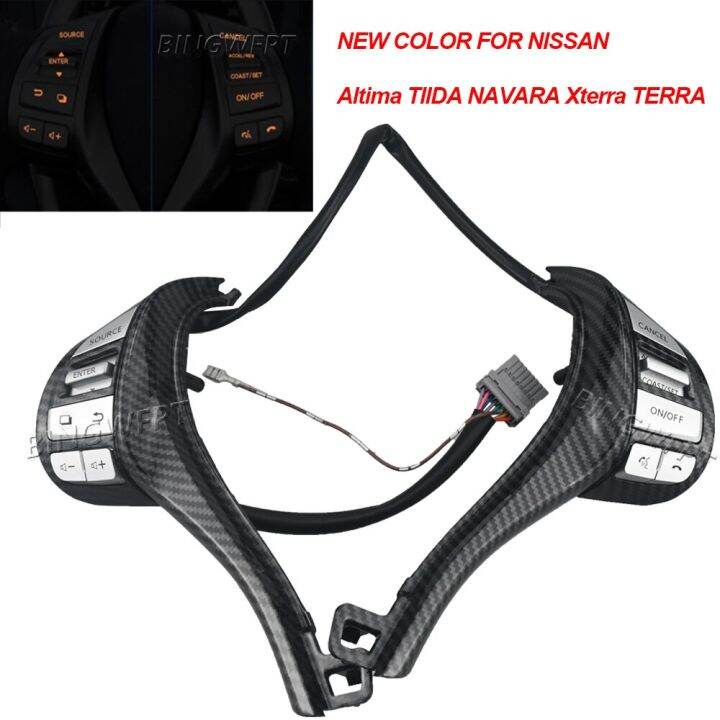BINGWFPT High Quality Cruise Control Steering Wheel Switch For Nissan ...
