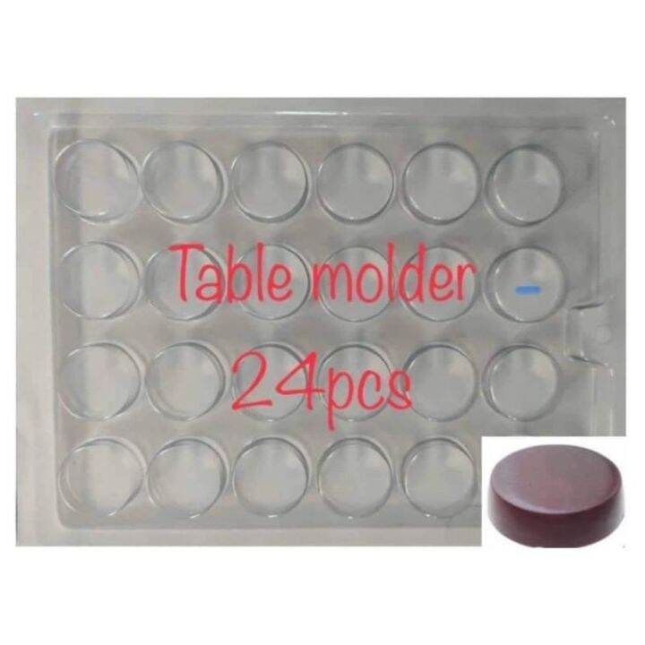 Tablea Chocolate Molder Circle with design | Lazada PH