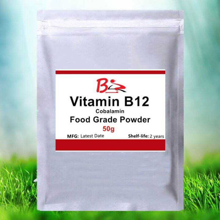 50-1000g Vitamin B12 Powder,Cobalamin,cyanocobalamin,animal protein ...
