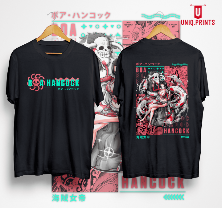 Uniq.prints One Piece BOA Hancock Graphic Tshirt Unisex | Lazada PH
