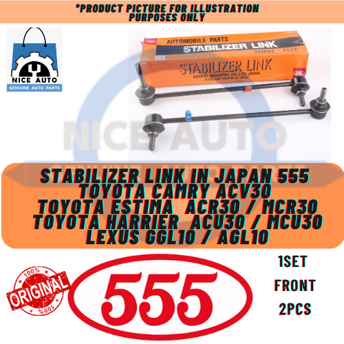 TOYOTA CAMRY ACV30 / ESTIMA ACR30 / MCR30 / HARRIER ACU30 / MCU30 ...