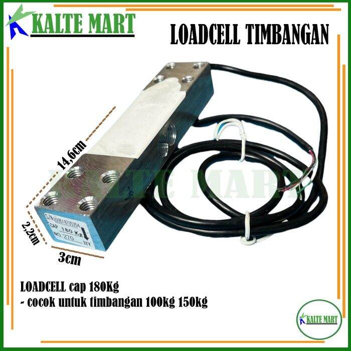 Loadcell Capasitas 180Kg Loadcell 100Kg 150Kg Sensor Timbangan Digital ...