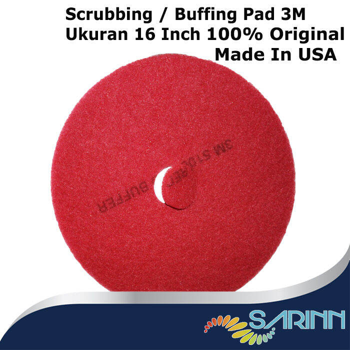 PAD 3M ORIGINAL 16 INCH SCRUBBING PAD BRUSHING PAD BUFFING PAD ...