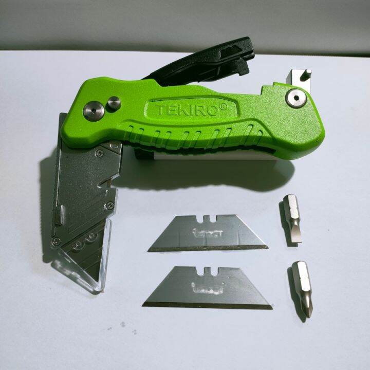 Folding Utility Knife Tekiro - Cutter Multifungsi Pertukangan TEKIRO ...
