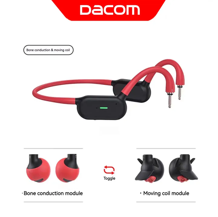 Dacom Bone Conduction Headphone Wireless Sport Bluetooth Earphone IP66 ...