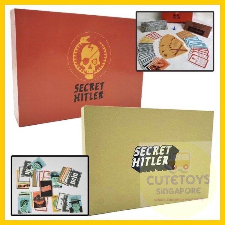 [SG] Secret Hitler - Dramatic Board Game Of Political Intrigue And ...
